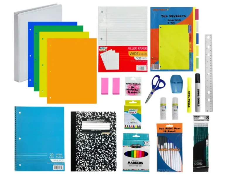 Elementary School Kit 85-Piece Premium Classroom Supplies - OnTrackBackpack