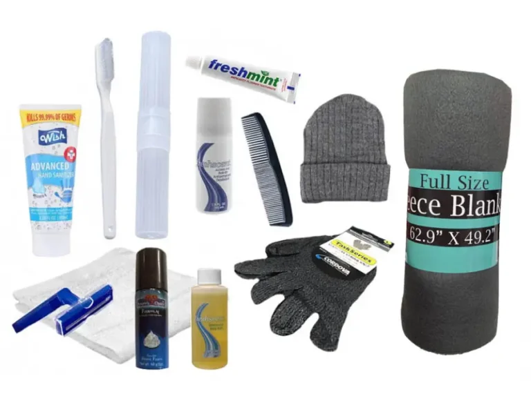 17pc Homeless Healthful Living Kit - OnTrackBackpack